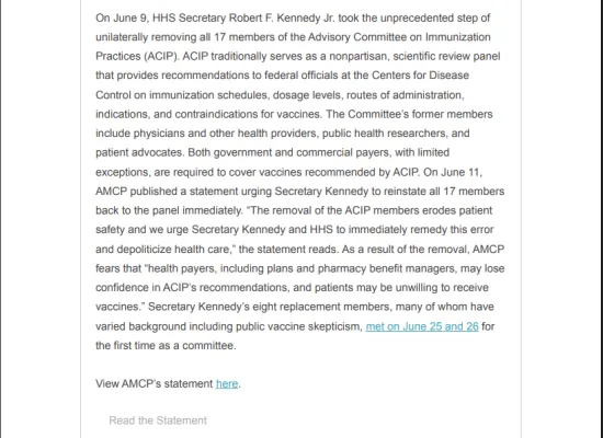 Member Center | AMCP.org